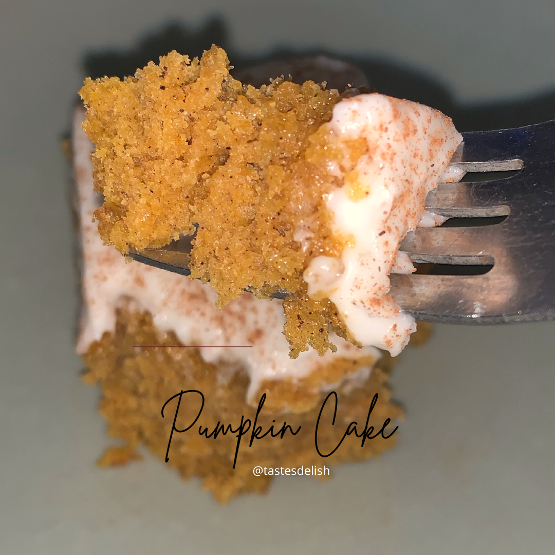 Pumpkin Cake (1080 × 1080 px) - Tastes Delish - Special Ingredient: Love